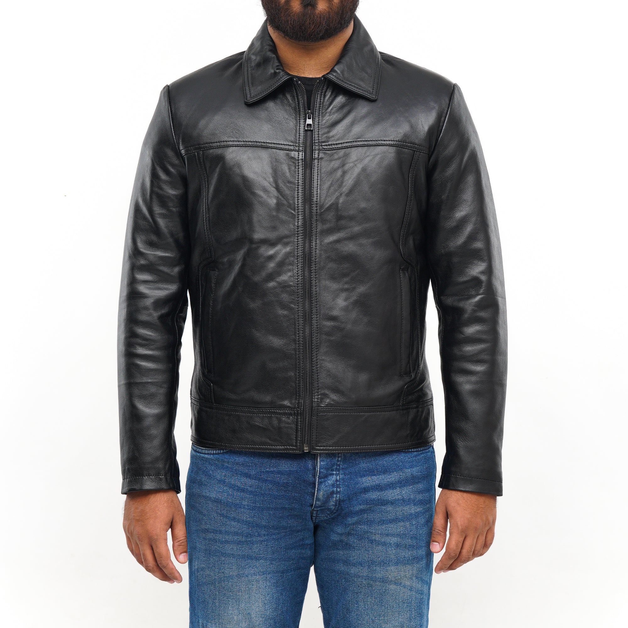 LEATHER JACKET CLJ-BL-SC-V5 – Corio